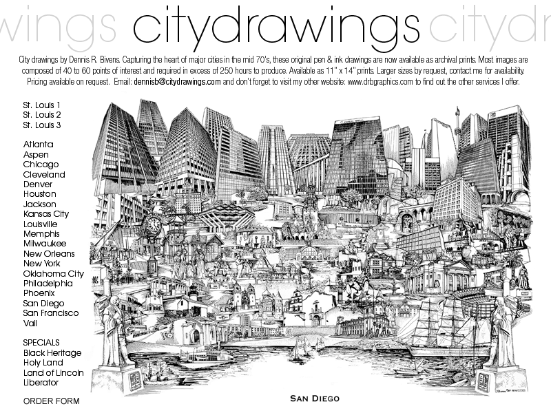 City Drawings -San Diego