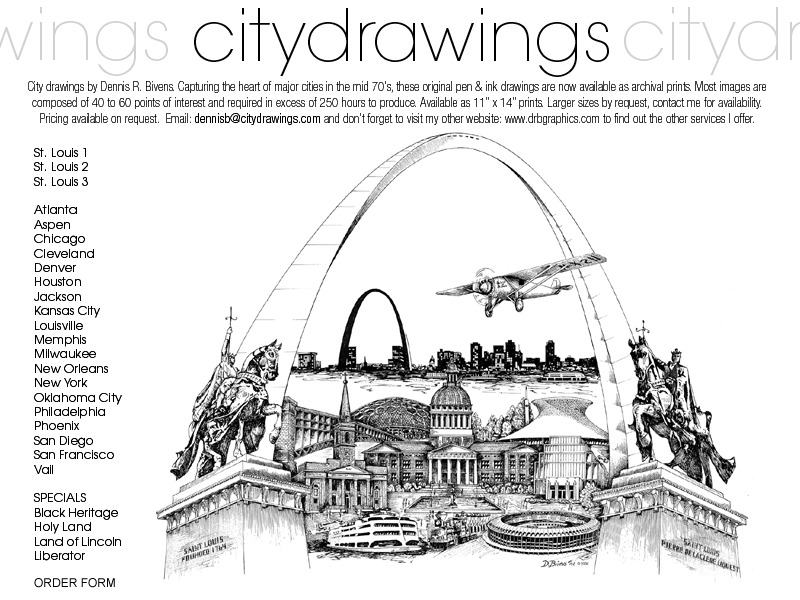 City Drawings -St. Louis 1